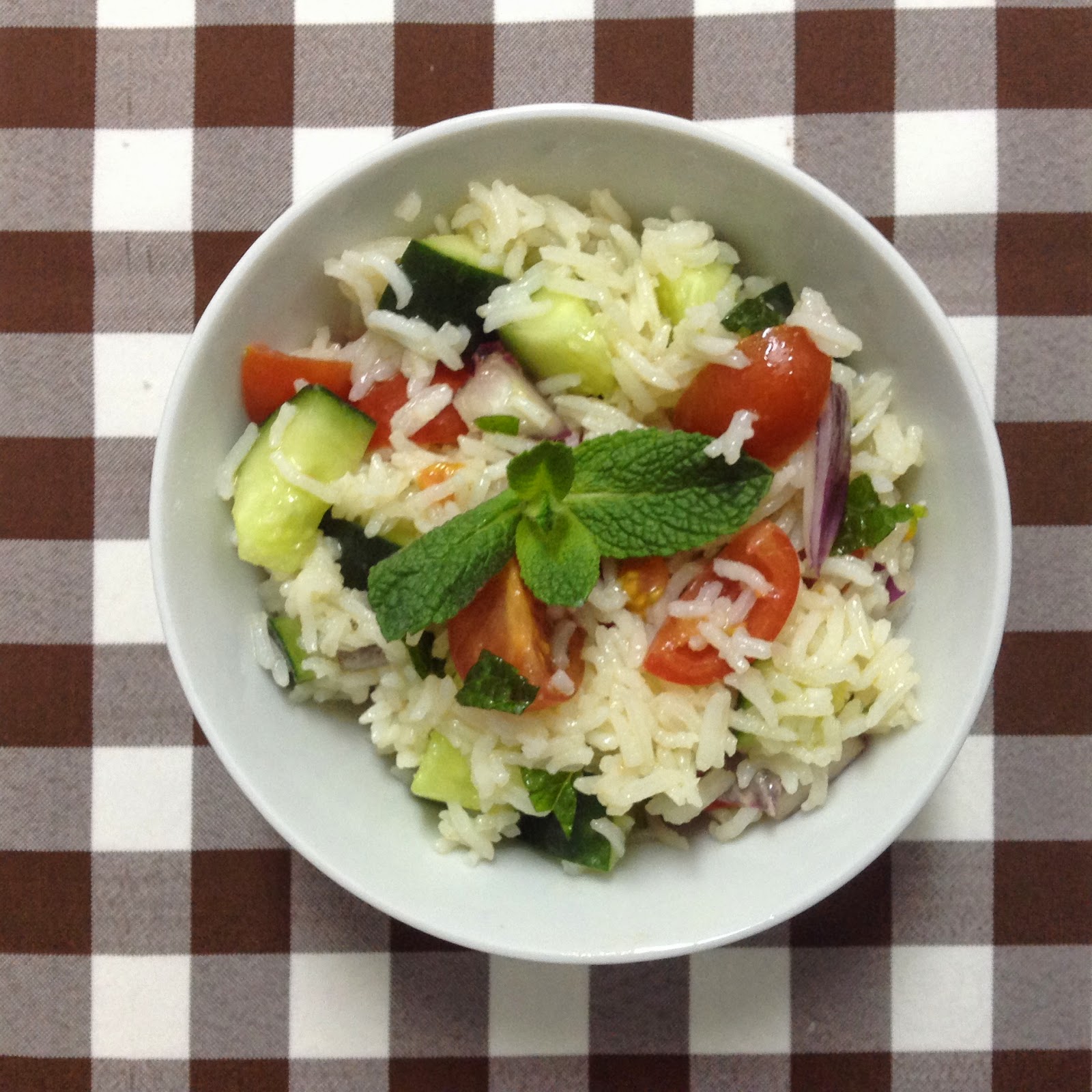 Sparkly Vegan: Salada de Arroz Persa