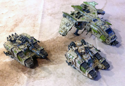Fawcett Avenue Conscripts: Horus Heresy Death Guard Vehicles