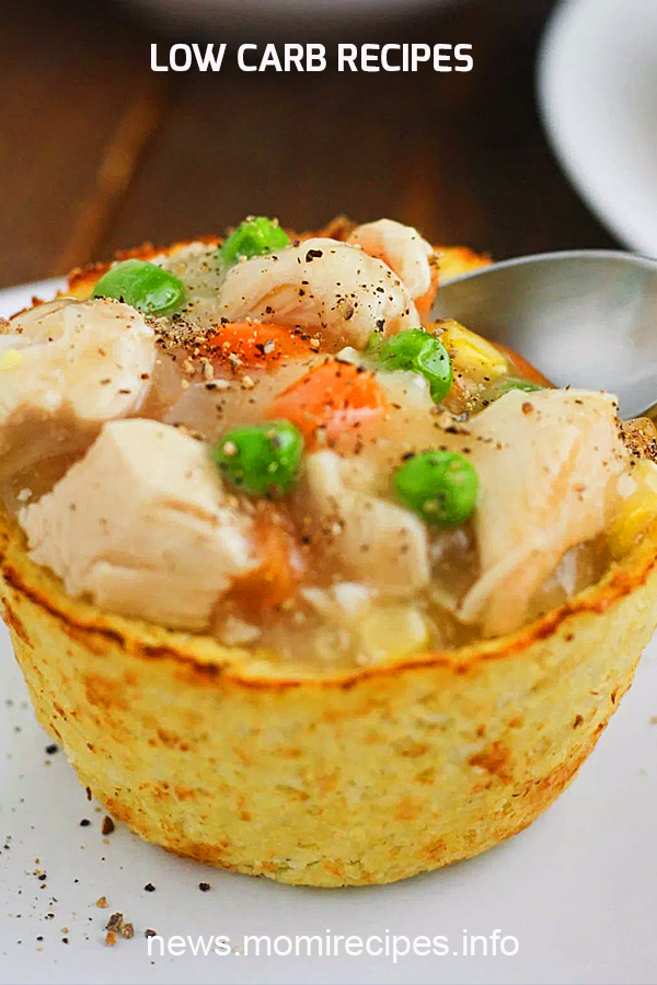 LOW CARB CAULIFLOWER POT PIES - Healthy Food