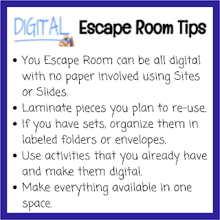 Mrs. Welch Knows: Crack the Code: Digital Escape Room