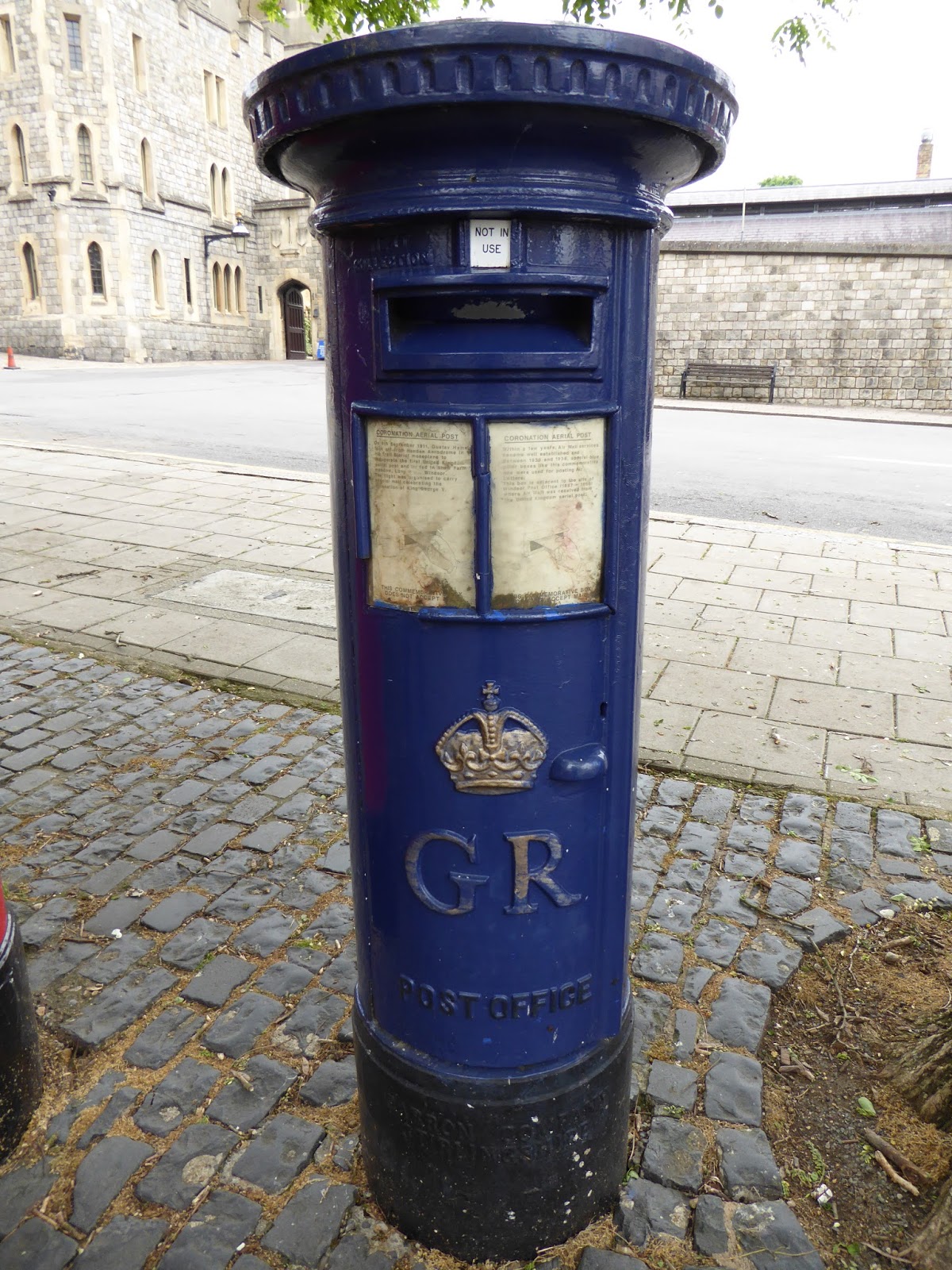 Random encounters with the unusual: Britain's only Blue Post Box?