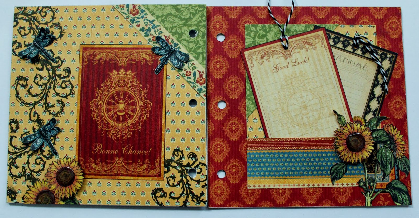 Pam Bray Designs: A Girl with Flair: Home Sweet Home with Altered Pages