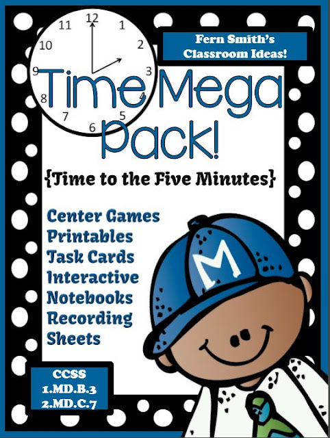 Need a Complete Packet For Time? - Fern Smith's Classroom Ideas!