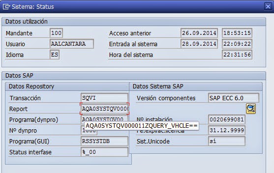 Cómo crear Tcode para Query creada desde la SQVI
