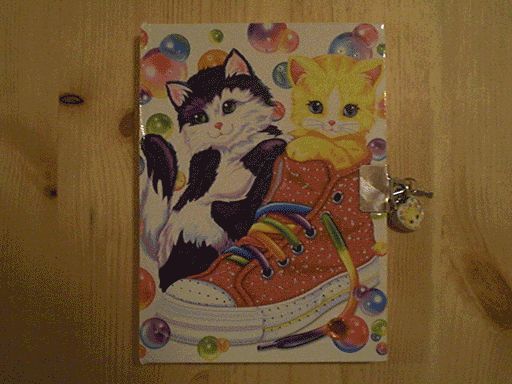batwit: Show & Tell: Light Up Lisa Frank Journal