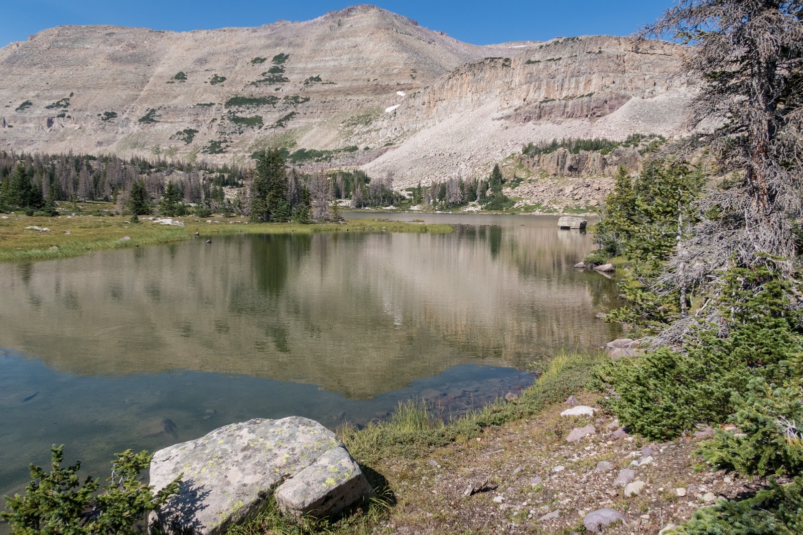 Eric's Hikes: Uinta Highline Trail Day 8: Triangle Lake to Brooks Lake