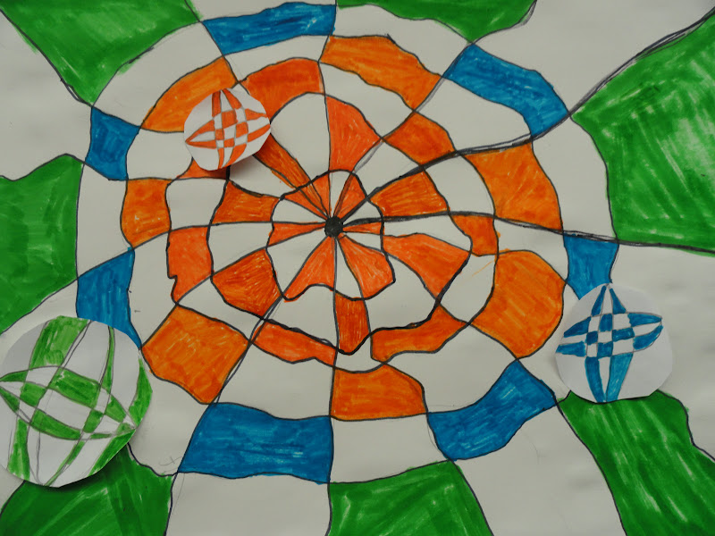 SINKING SPRINGS ART: OP ART by Fourth Grade Artists
