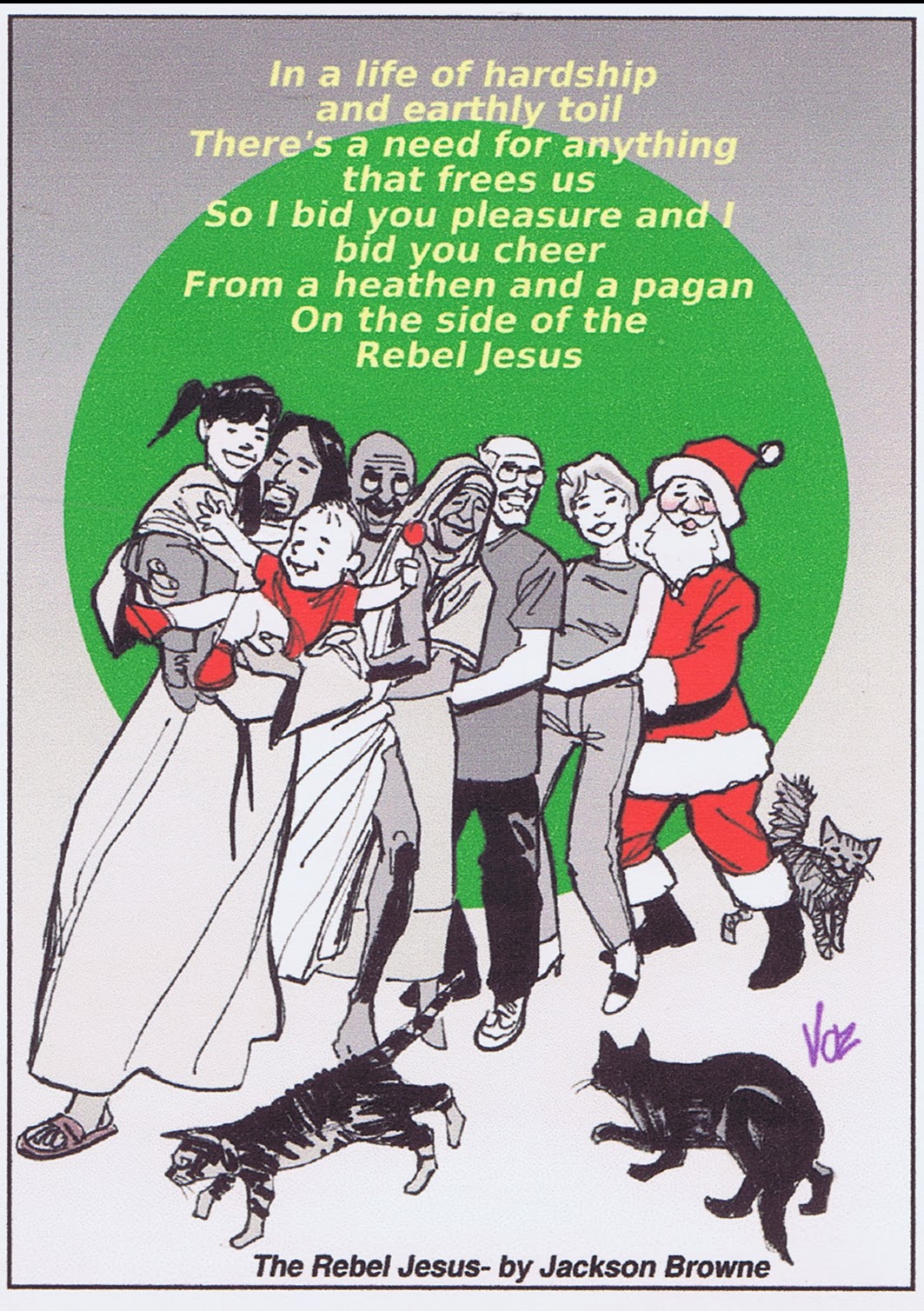 vozwords: THE REBEL JESUS