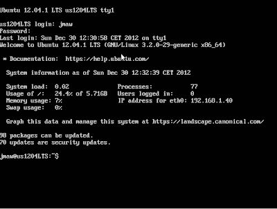 Ubuntu Server - Comandos básicos - Jose Manuel Ayala Wilson