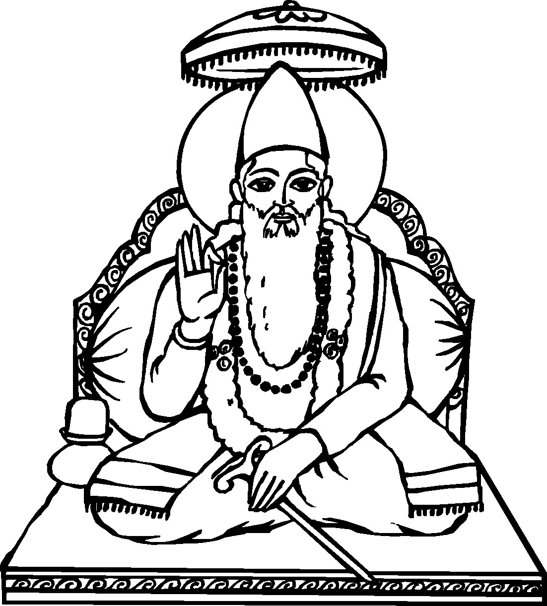 Pictures Of Kabir Das In The Drawing