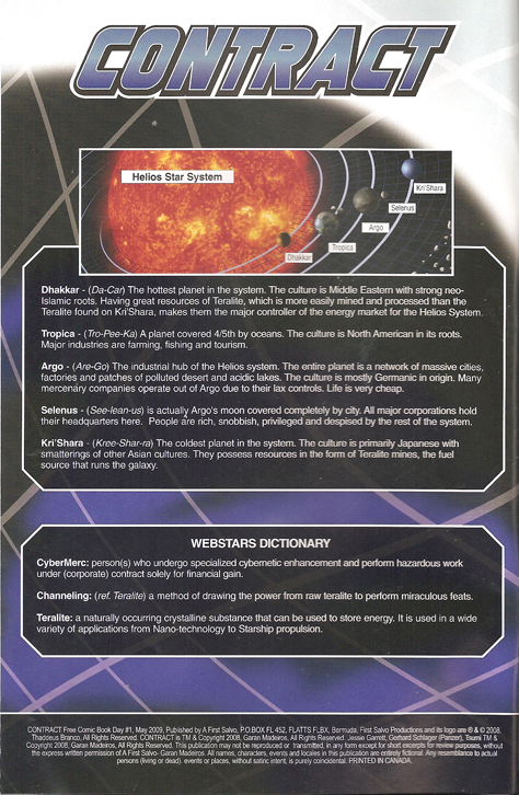 Comic Kathy: Free Comic Book Day "Contract"