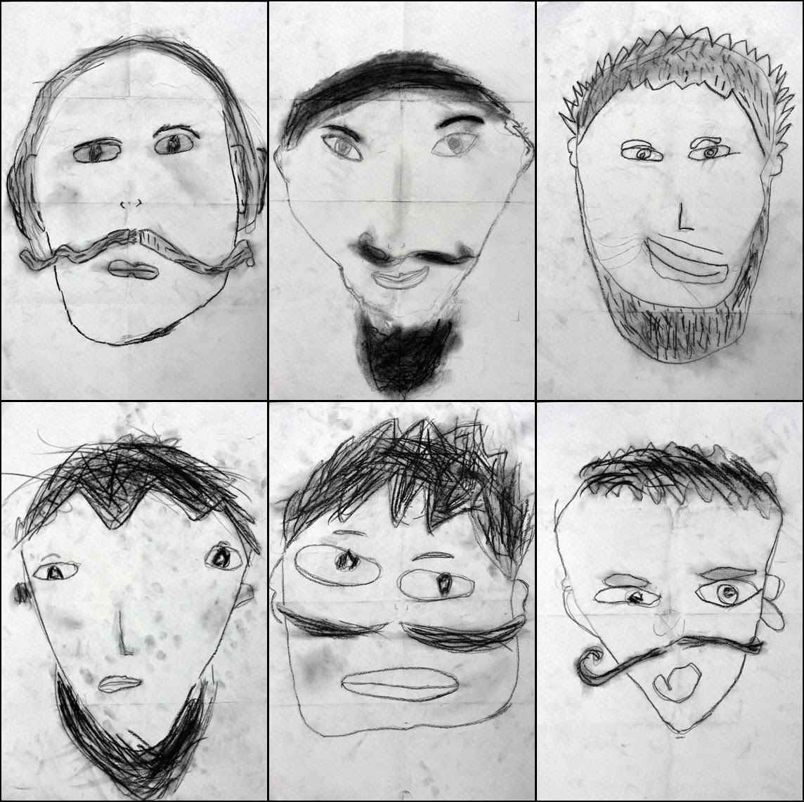 Art With Mr Hall: Manly Men