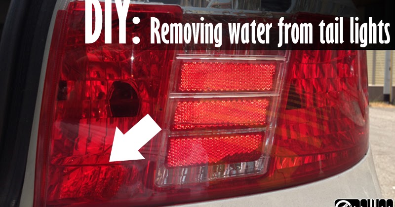 DIY: Removing water from tail lights | POWAA Garage