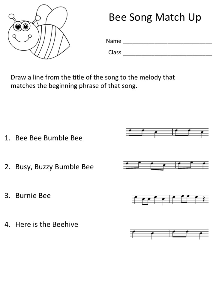 Buzzin' with Bee Songs!!! - Music a la Abbott - Amy Abbott - Kodály ...