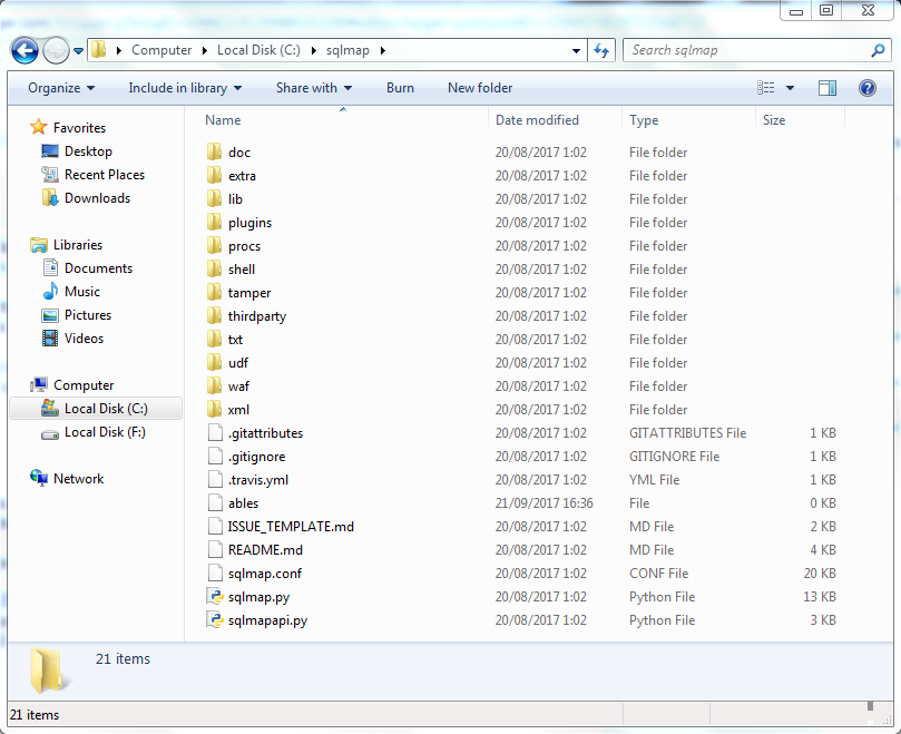 Install SQLMAP di Windows 7,8.1,10 | Ora Heker