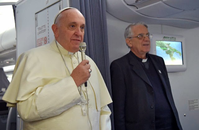 Pope Francis in the Philippines: Aboard the Papal Flight - Philippine ...