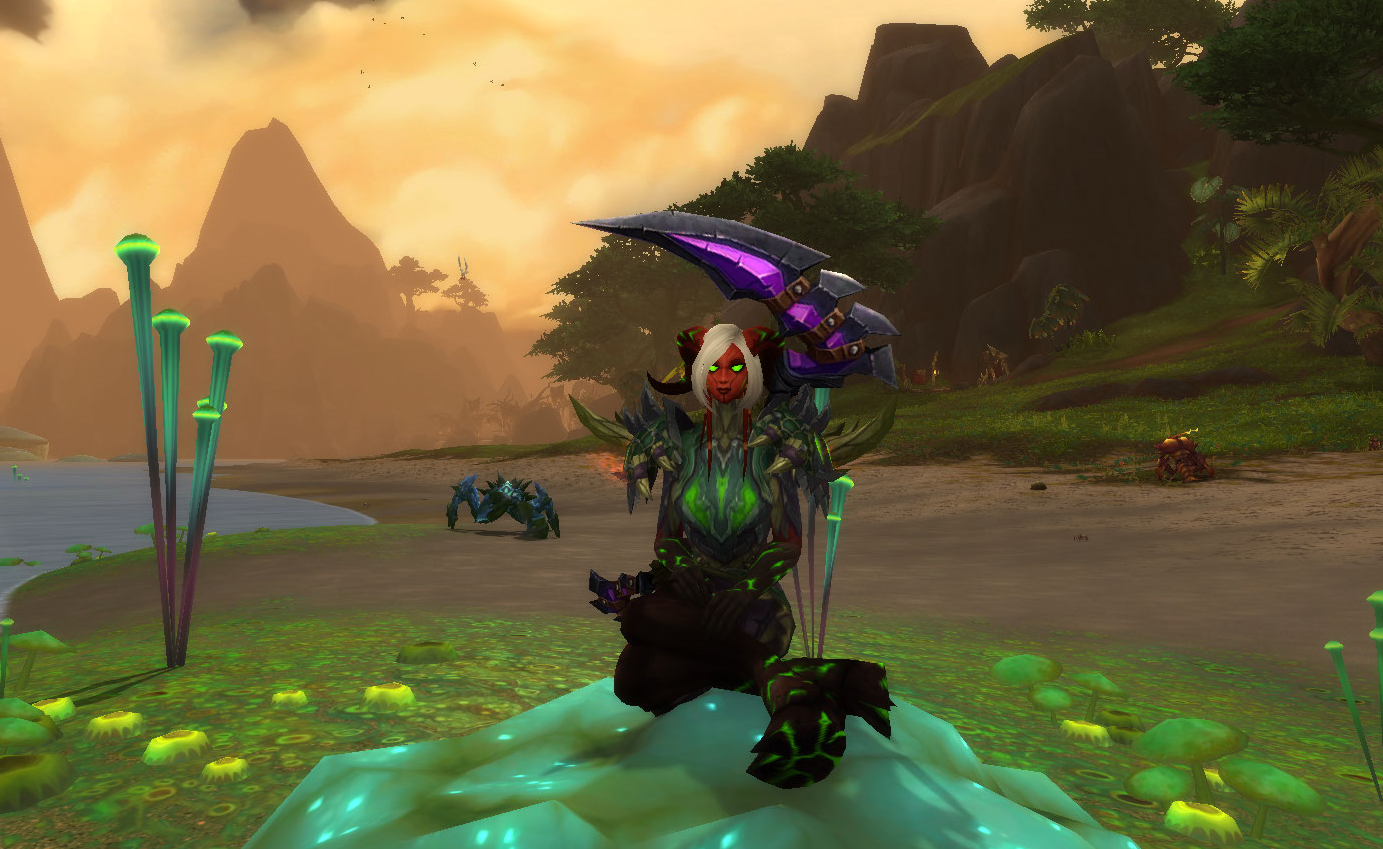 WoW Rare Spawns: My Fantastic New Fel Friend (How to Tame a Green Fel ...