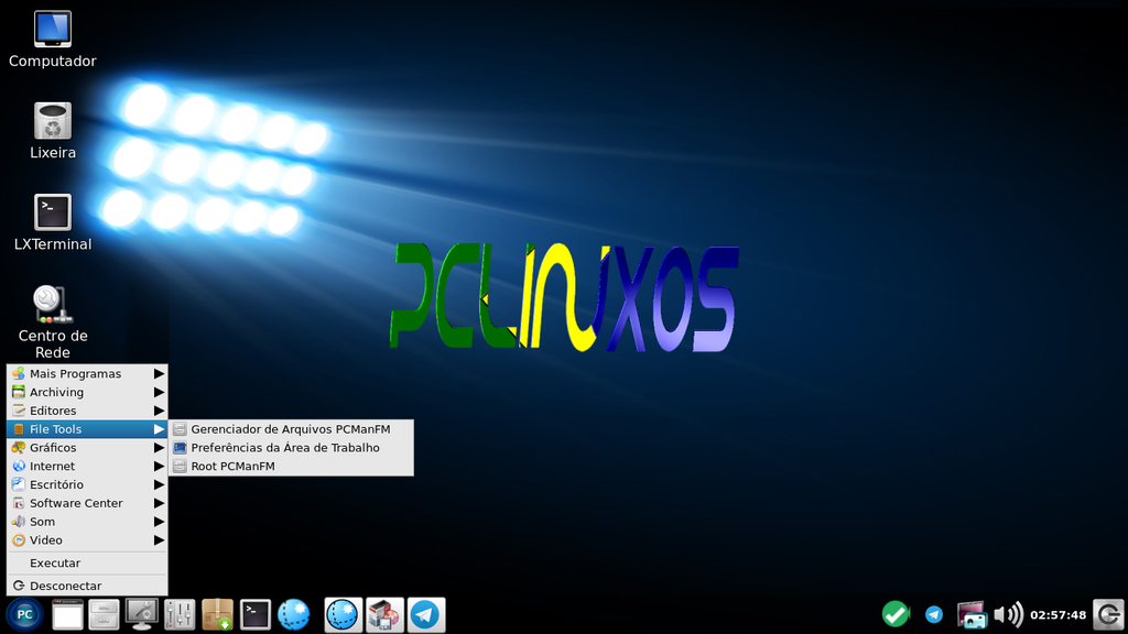 Tux Funny: Lançado o PCLinuxOS Br 64 LXDE 2017.1