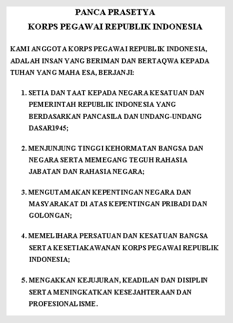 Panca Prasetya KORPRI - Adhitya Nugraha Novianta