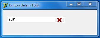 Button dalam Edit Delphi