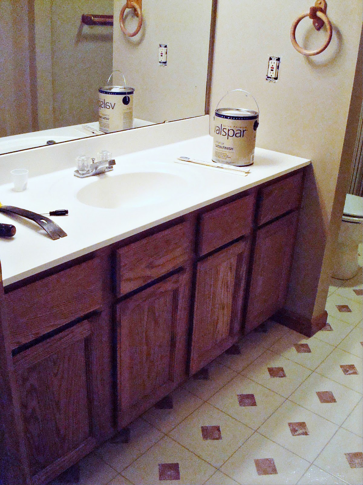 Taking my guest bathroom out of the 1990’s