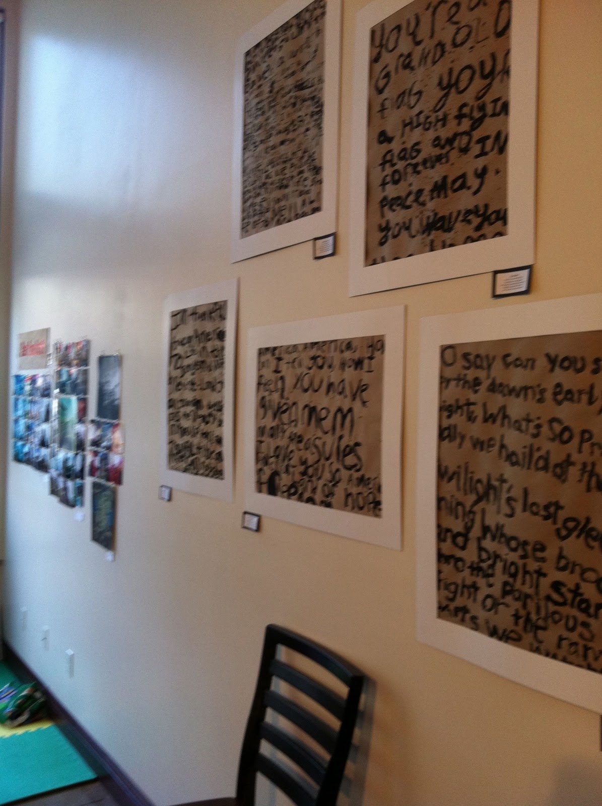 This Little Class of Mine: Large Painting With Words