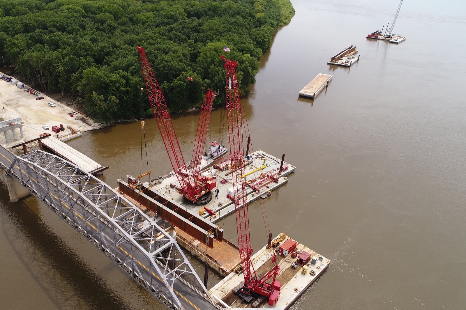 Industrial History: US-54/Champ 1928+2017 Clark Bridges over ...
