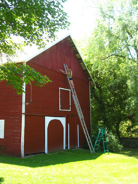 Kammy's Korner: Facelift For My Barn: With Just A Few Dollars In Just A ...