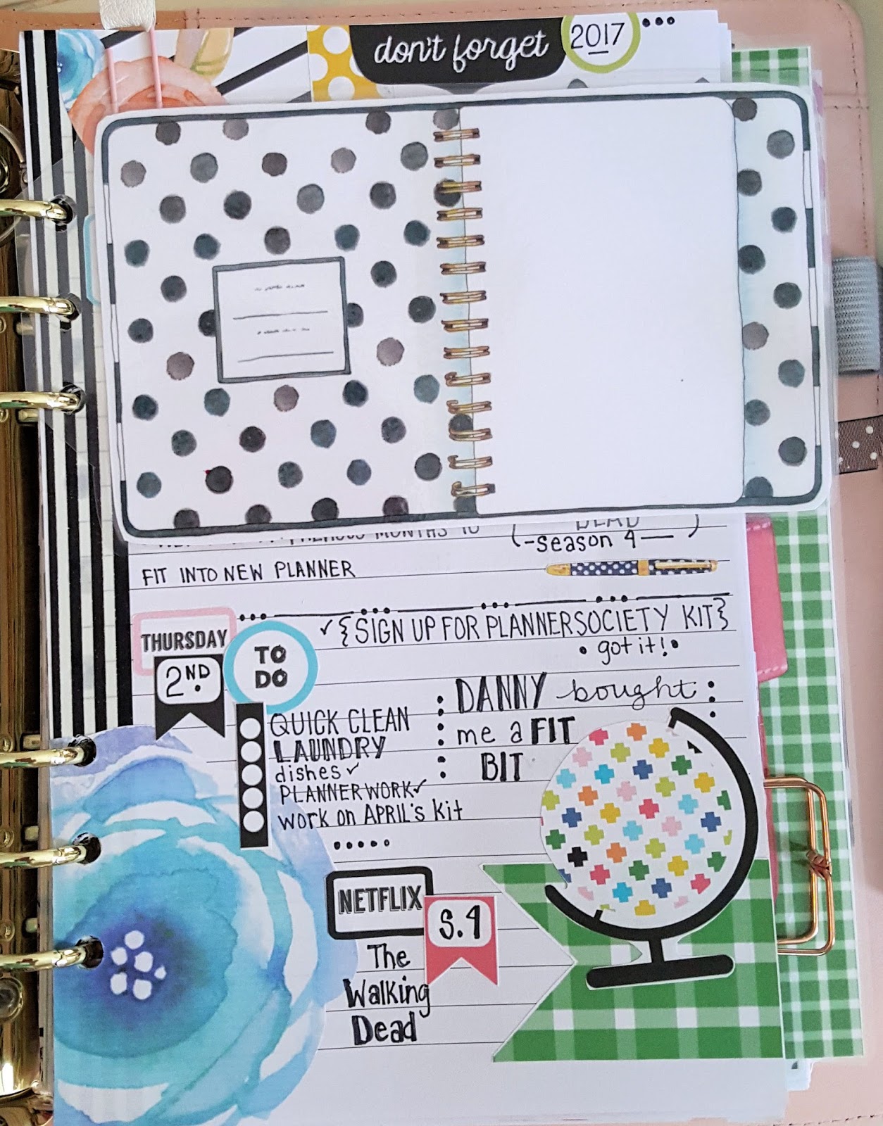 This Crazy Life...Michelle Underwood Designs: March Planner set up! I ...