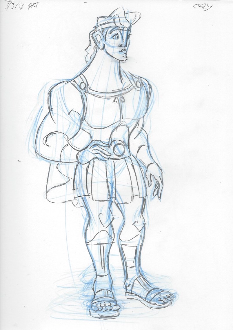 Animated Heads: Reference drawings for Stephen Silver