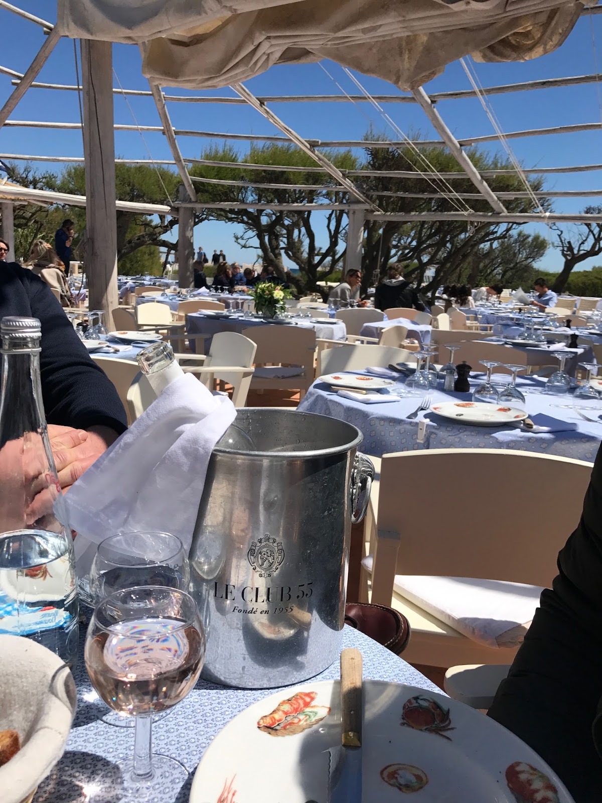 Melaines-Insights : Travel Saint Tropez, France? Don't miss "Le Club 55 ...