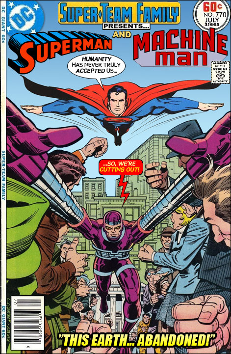 Super-Team Family: The Lost Issues!: Superman and Machine Man