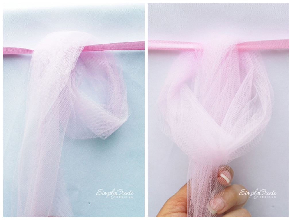 Cómo decorar mesas para eventos con tul paso a paso ~ lodijoella