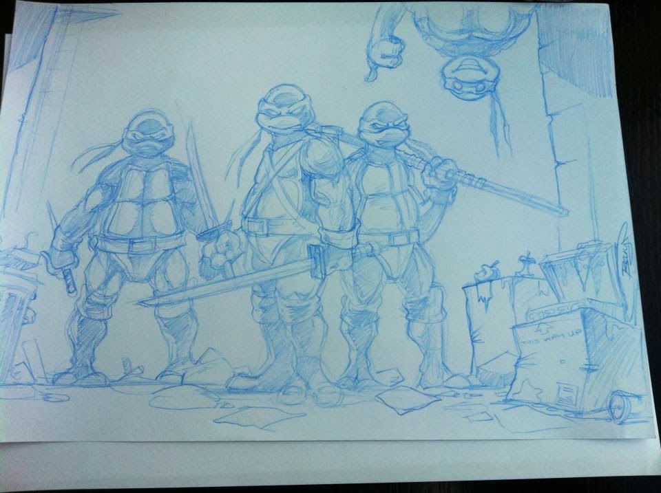 Bruyn - The art of Craig Bruyn: Teenage Mutant Ninja Turtles