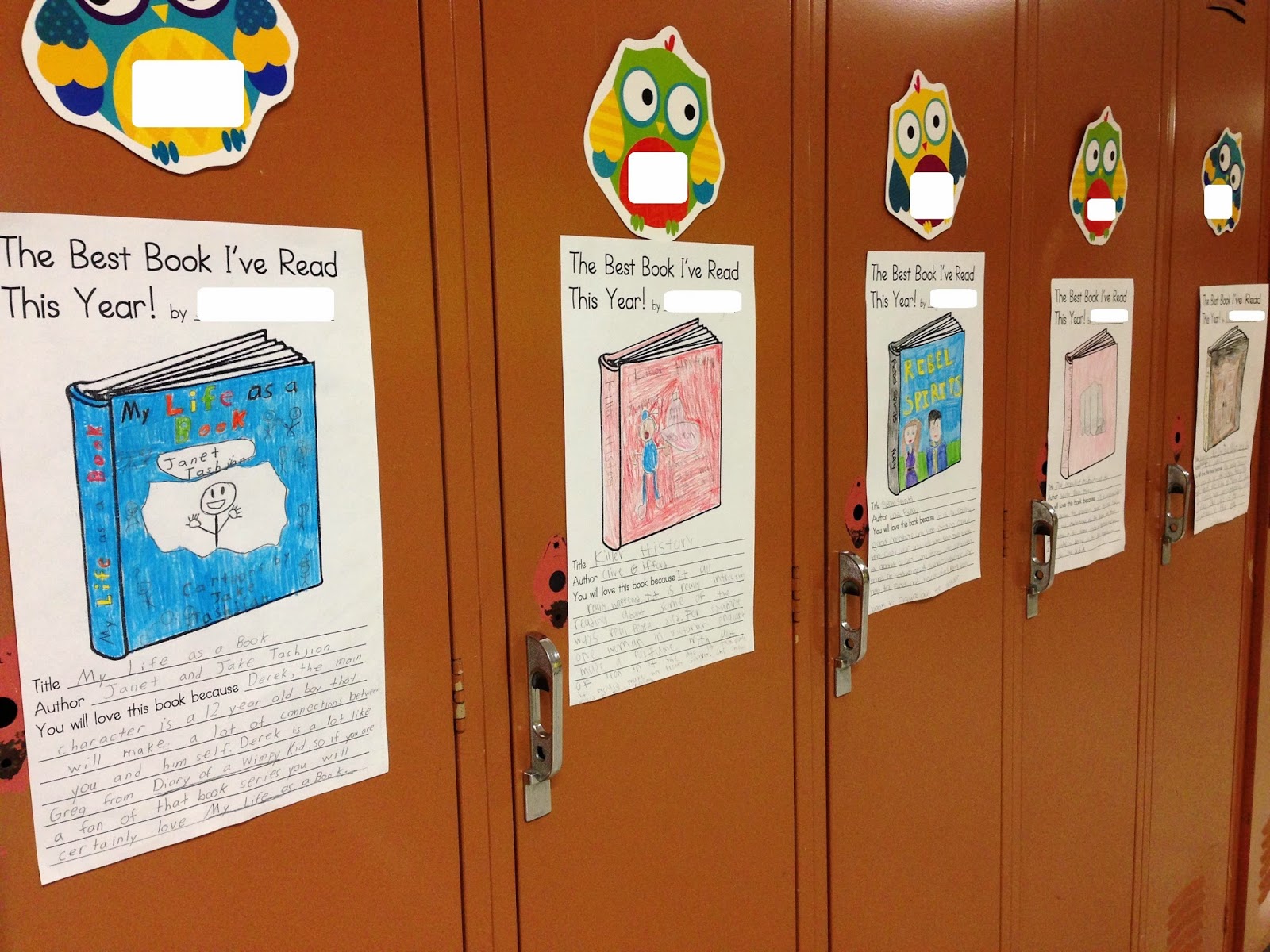 Teaching My Friends!: End of Year Favorite Book Activity