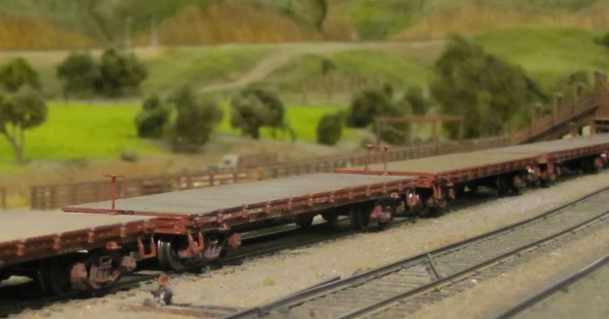 Models and Kitbashes by NightOwlModeler: Freight Cars - SP Flatcars ...