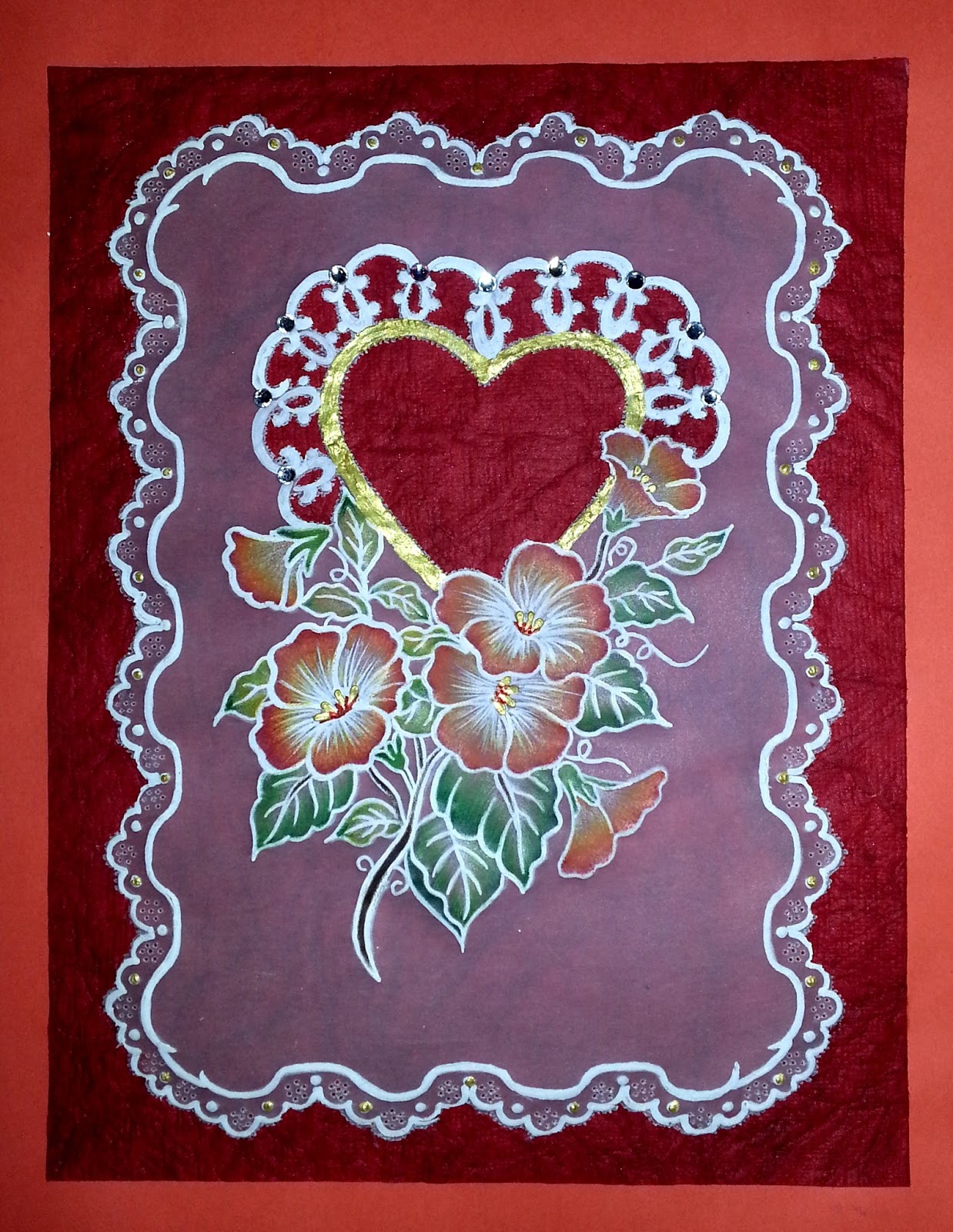 nikitha jindal's art: PERGAMANO ART