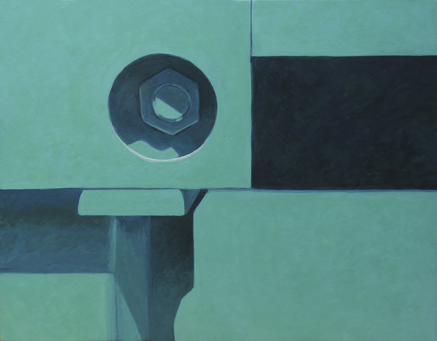 Studio and Garden: A New Painting: "Hidden Bolt"