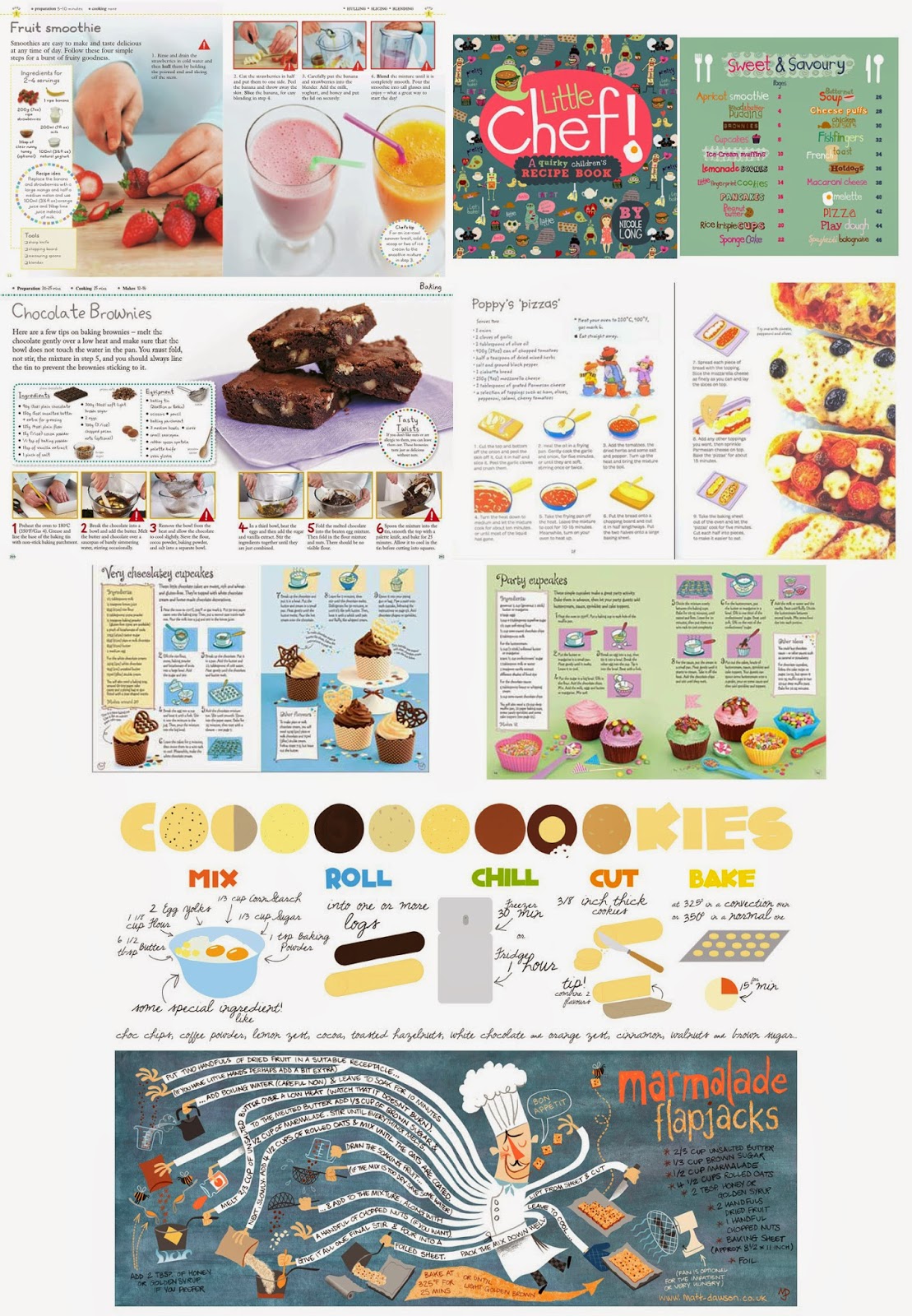 Children's Book Design (GDES3004): Research into Children's Cookbooks