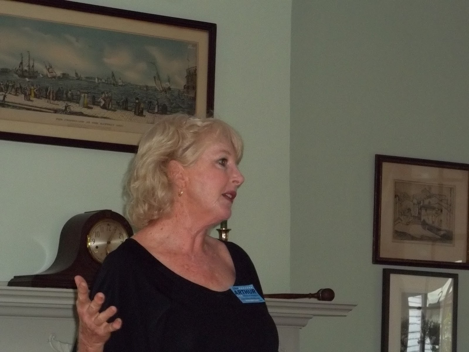 ACV Democratic News: ELLEN ARTHUR: Democrat With a Spine