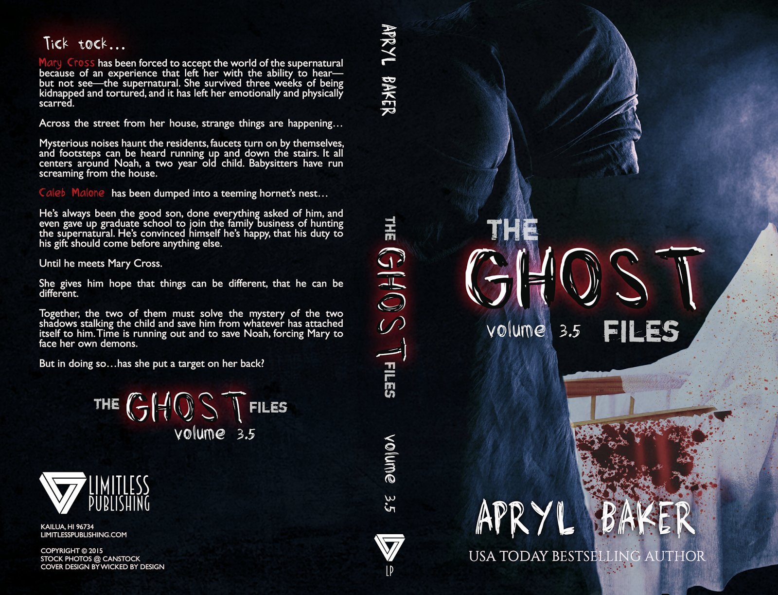 Cover Reveal - The Ghost Files V3.5 by Apryl Baker | My Crazy Corner