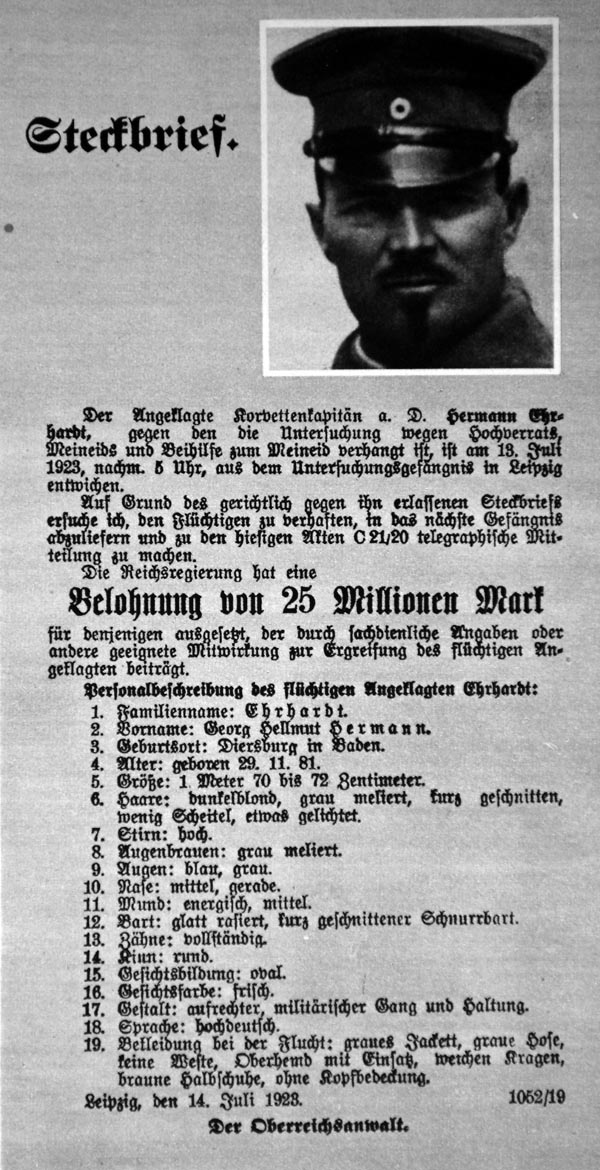 FEDAYN FAVAC 1993: Der Kopf der Brigade: Hermann Erhardt