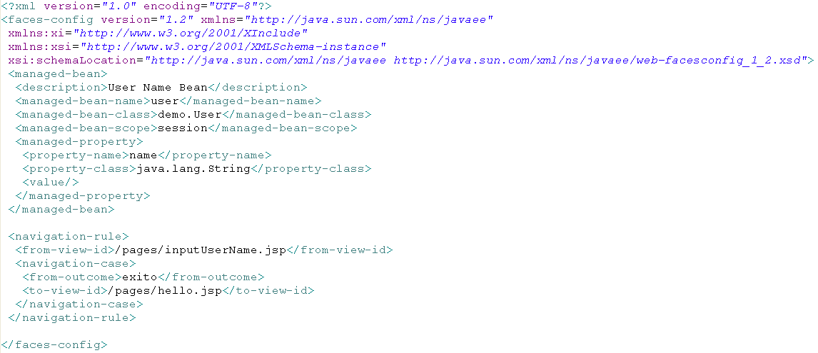 Código Java Perú: Mi primer proyecto con Java Server Faces