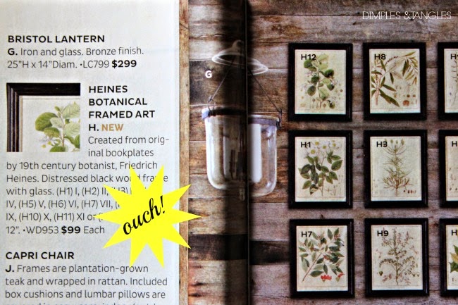 BALLARD BOTANICAL PRINTS {HIGH/LOW} | Dimples and Tangles