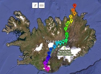 Iceland Traverse: Route
