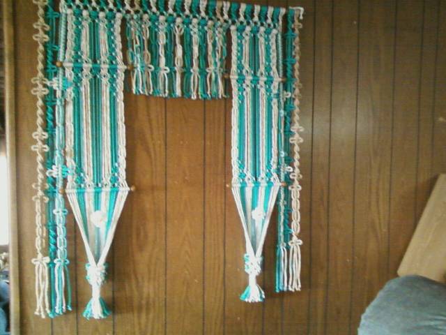 Custom Macrame Window Treatments