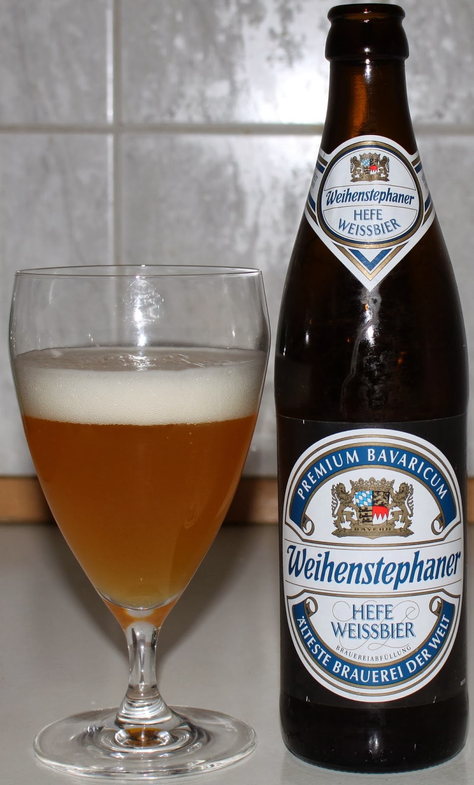 Black Bens Ølblog: Weihenstephaner Hefe Weissbier