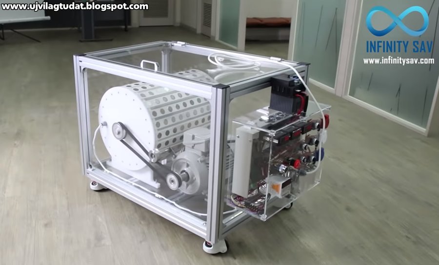 Az Infinity SAV egy üzemanyag nélkül működő elektromágneses ingyen ...