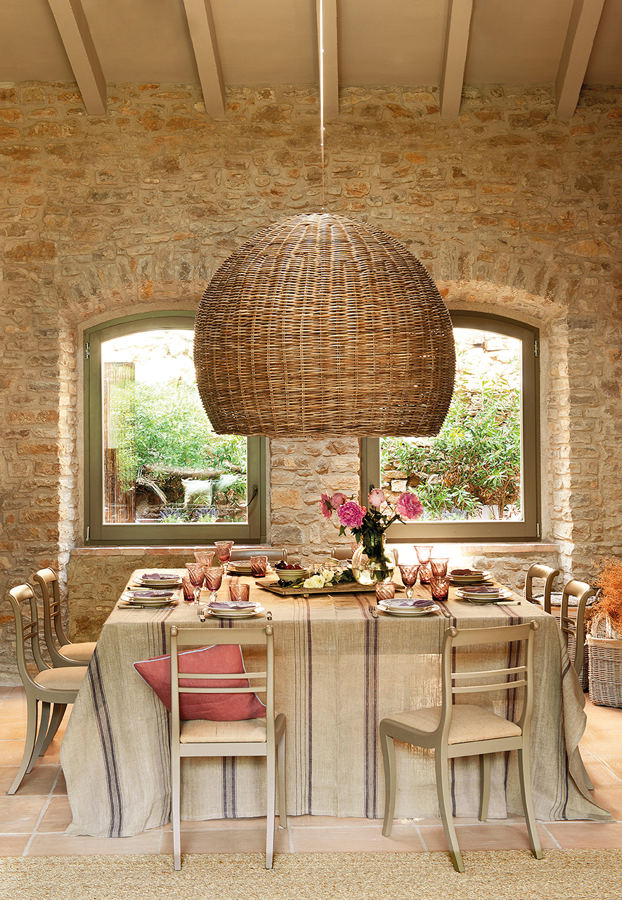 Marzua: Lámparas de techo de estilo rústico y vintage