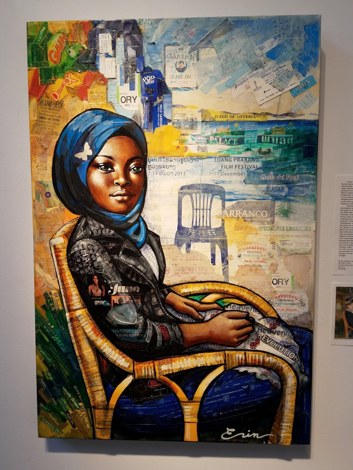 Erin Currier Las Meninas Blue Rain Gallery in Santa Fe, NM